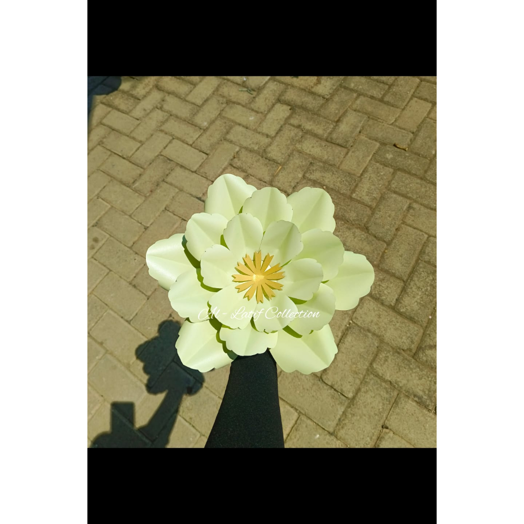 Jual Pola Paper Flower || Pola Bunga Kertas || Paper Craft || B-11 ...