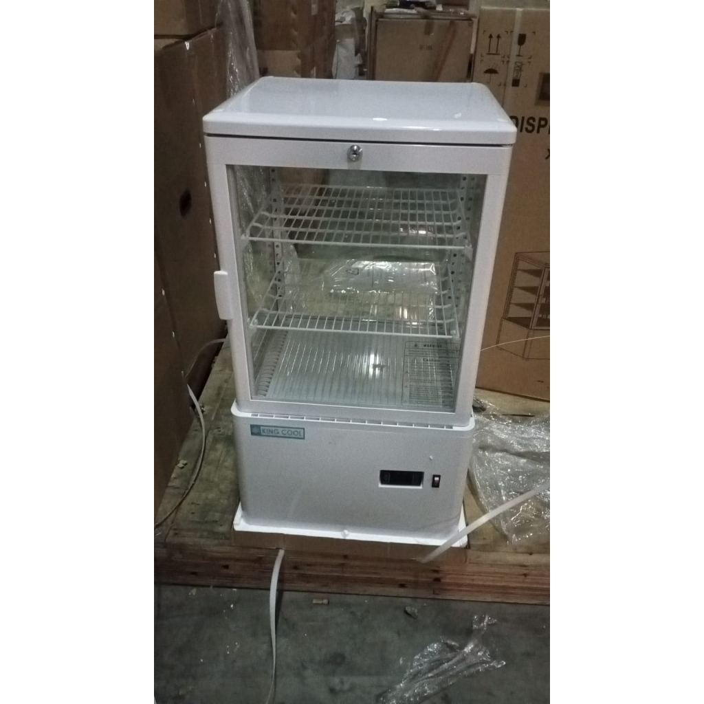 Jual King Cool XC-58L Cold Showcase Display Minuman Soft Drink Kaca 4 Sisi - Kapasitas 58 Liter ...