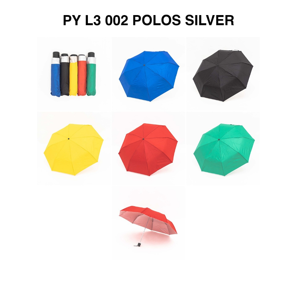 Jual Payung lipat 3 polos warna / payung GRC - 002 | Shopee Indonesia