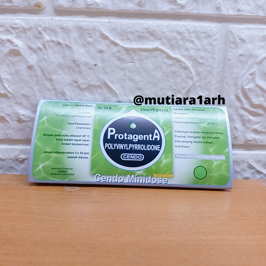 Jual CENDO PROTAGENTA MINIDOSE STRIP ISI 5 X 0,6 ML TETES MATA | Shopee ...