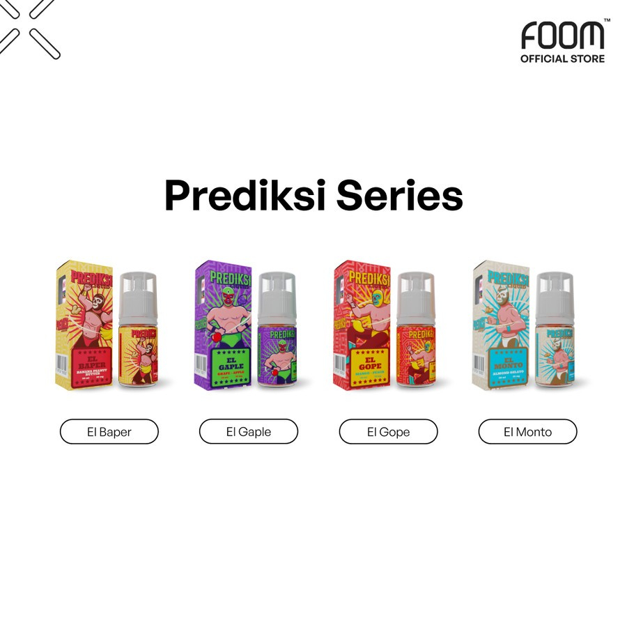 Jual LIQUID FOOM PREDIKSI SERIES SALTNIC 30ML | Shopee Indonesia