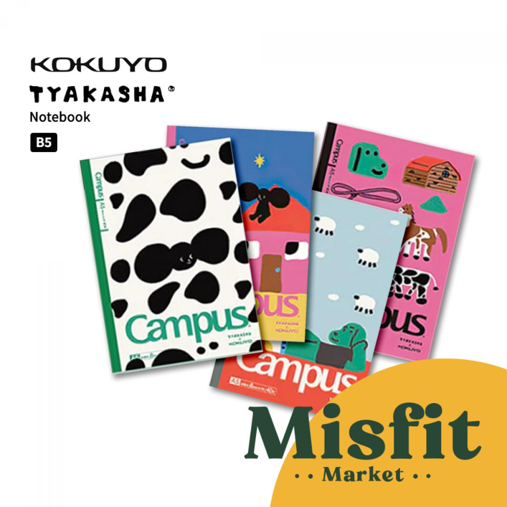Jual Kokuyo x Tyakasha Campus Notebook B5 A5 | Shopee Indonesia