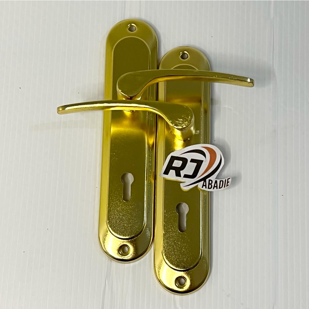 Jual Handle Gagang Kunci Pintu Kecil Model Lama Mortise Door Locks Set ...