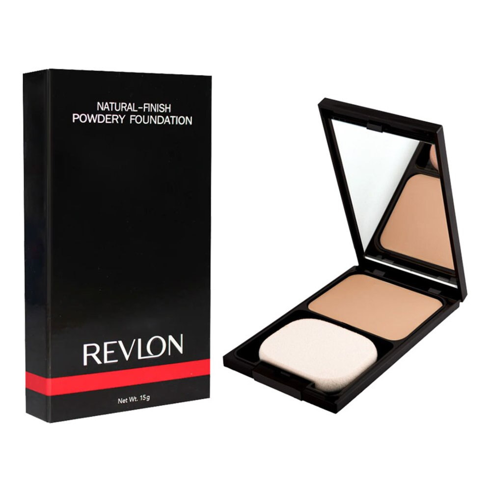 Jual Revlon Natural-Finish Powdery Foundation | Shopee Indonesia
