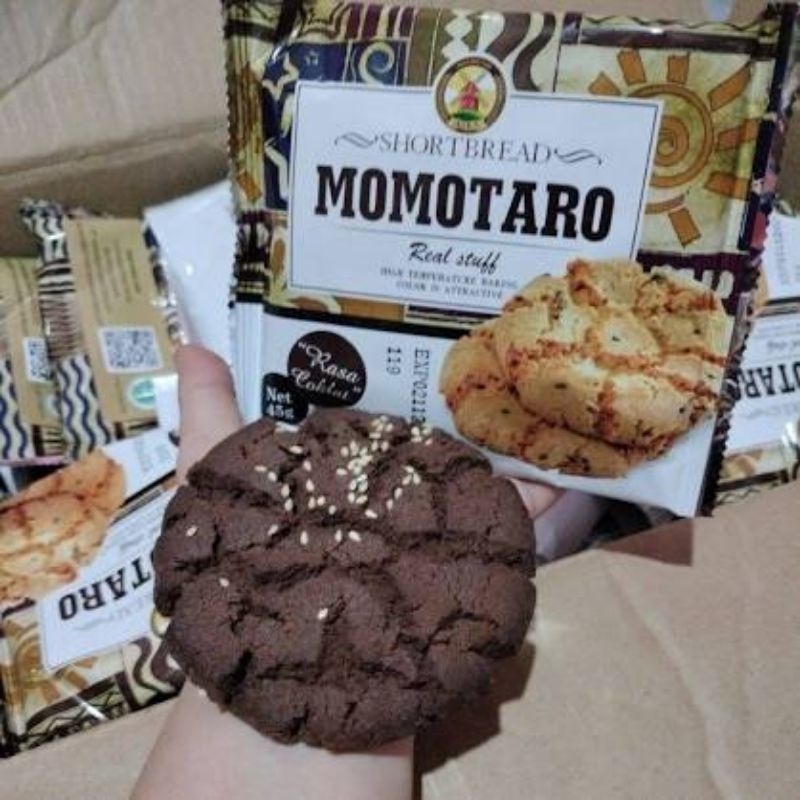Jual Aoka MoMoTaro Rasa Coklat //Kemasan eceran ya 1PCS | Shopee Indonesia