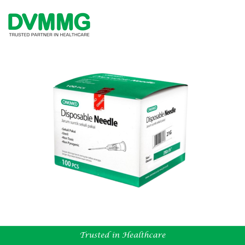 Jual Onemed Disposible Needle 21G, 23G, 25G, 27G | Shopee Indonesia
