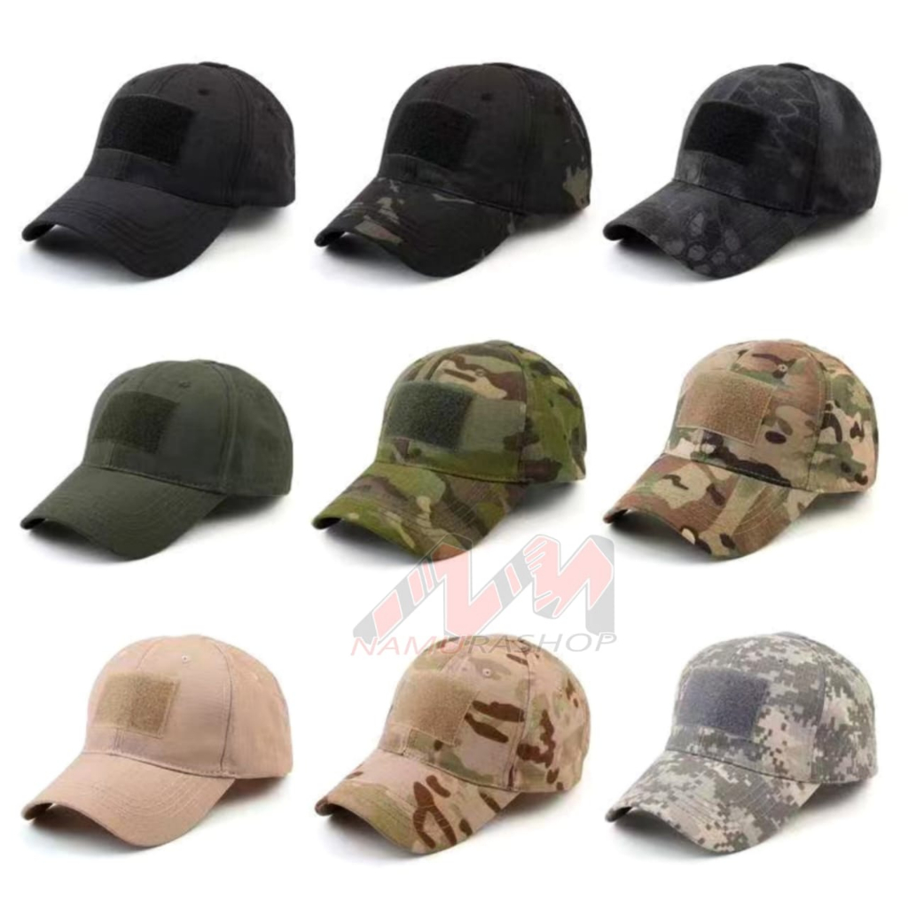 Jual topi velcro topi pria topi tactical topi loreng topi import ...