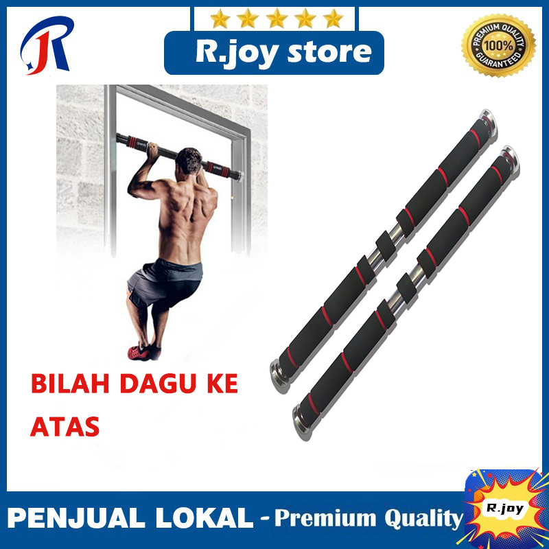 Jual Pull Up Bar Chin Up Bar Tiang Pull Up Pintu Rumah Gym Alat Fitness ...