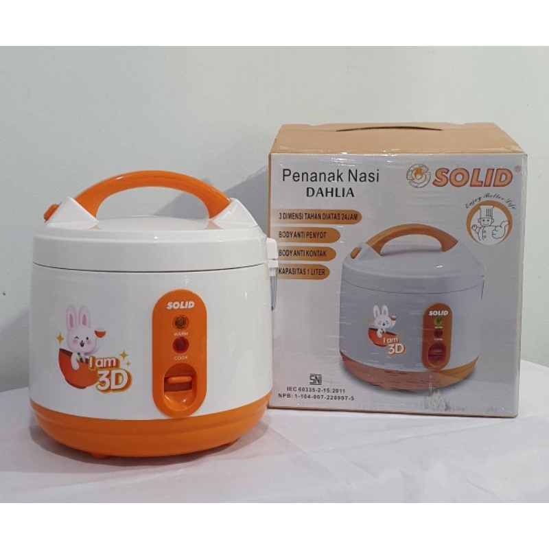 Jual RICE COOKER / PENANAK NASI / MAGICOM MEREK SOLID TIPE DAHLIA ...