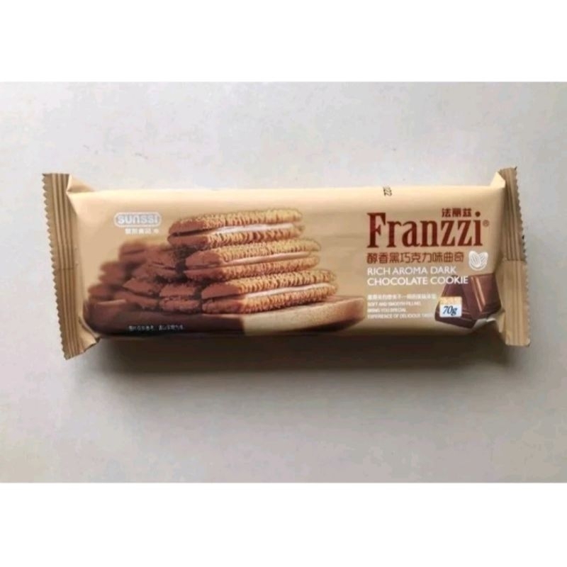 Jual Franzzi cookies sunssi mini pack 70gr yogurt/matcha/vanila lemon ...