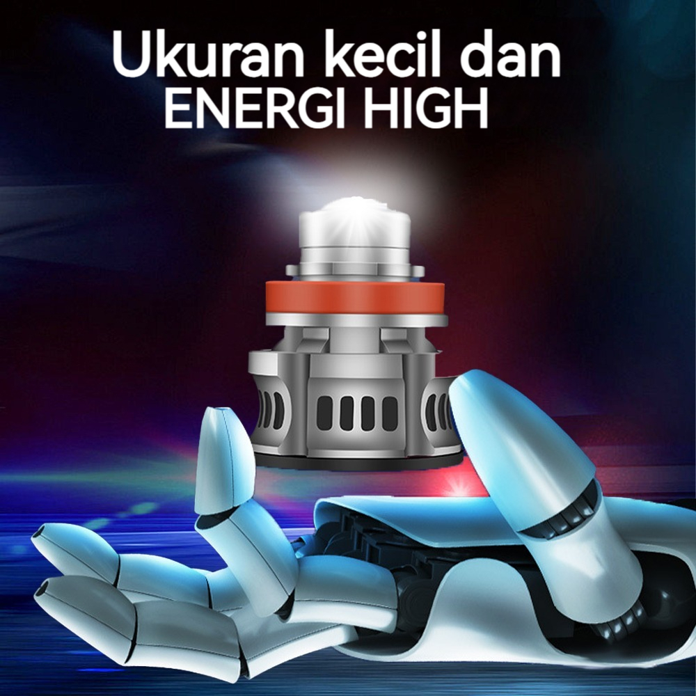 Jual LAMPU LED H11 H8 H16 H9 9006 HB4 FOGLAMP MOBIL LASER MINI ...