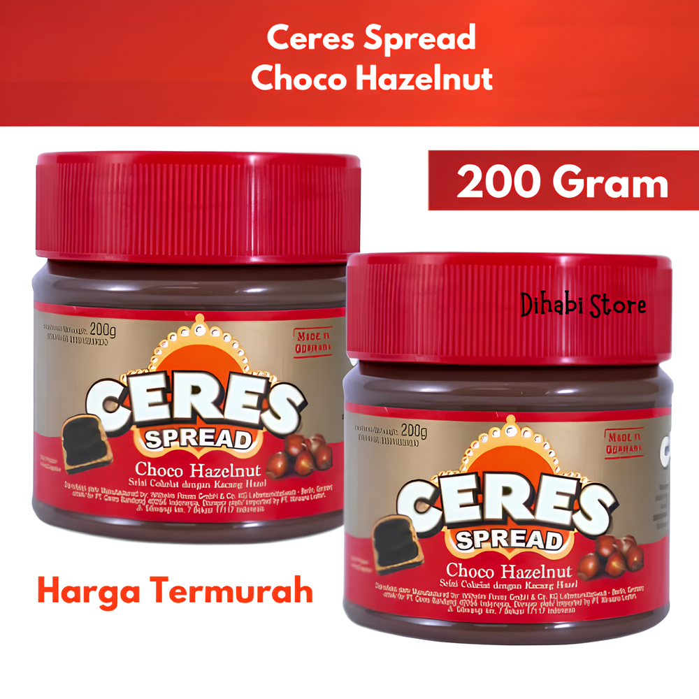 Jual Ceres Choco Spread Choco Hazelnut 200 Gram Selai Ceres November ...