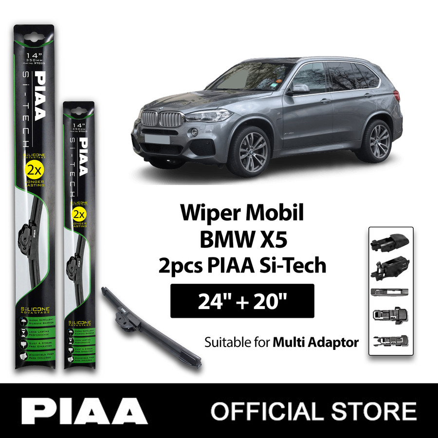 Jual Wiper Mobil BMW X5 (24”+20”) - PIAA Si-Tech | Shopee Indonesia