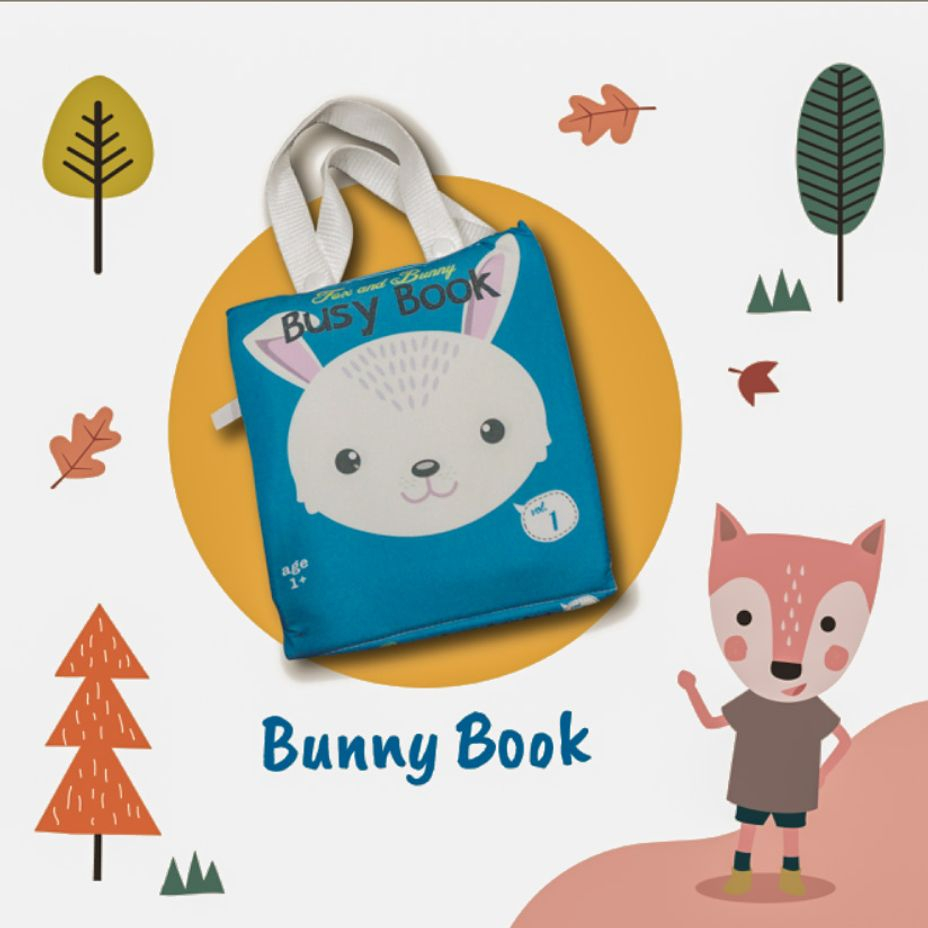 Jual Buku Aktivitas Bayi & Anak | Fox and Bunny | Busy Book Vol. 1 ...