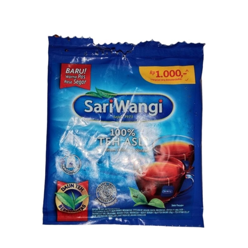 Jual Sari Wangi Teh Celup 1 Kotak (Isi 25 Sachet) | Shopee Indonesia