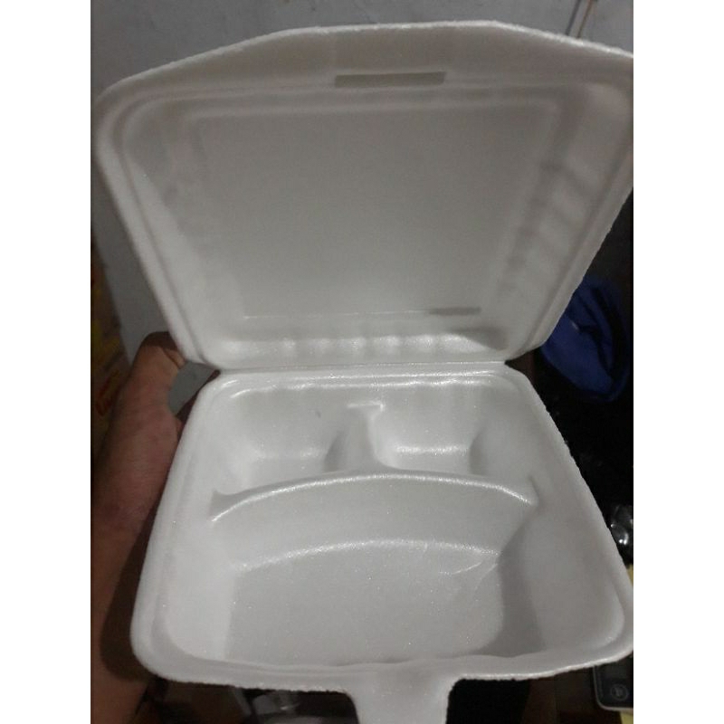 Jual Sterofoam Nasi Lux Sekat Isi 100 Pcs | Shopee Indonesia