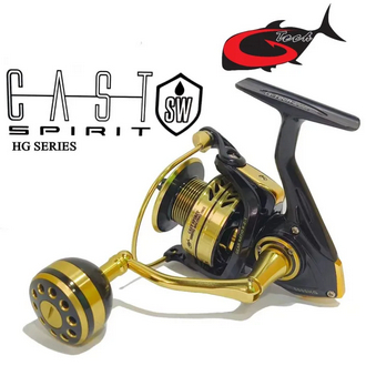 Jual Reel G-Tech Cast Spirit SW 3000-4000-5000 PG/HG | Shopee Indonesia