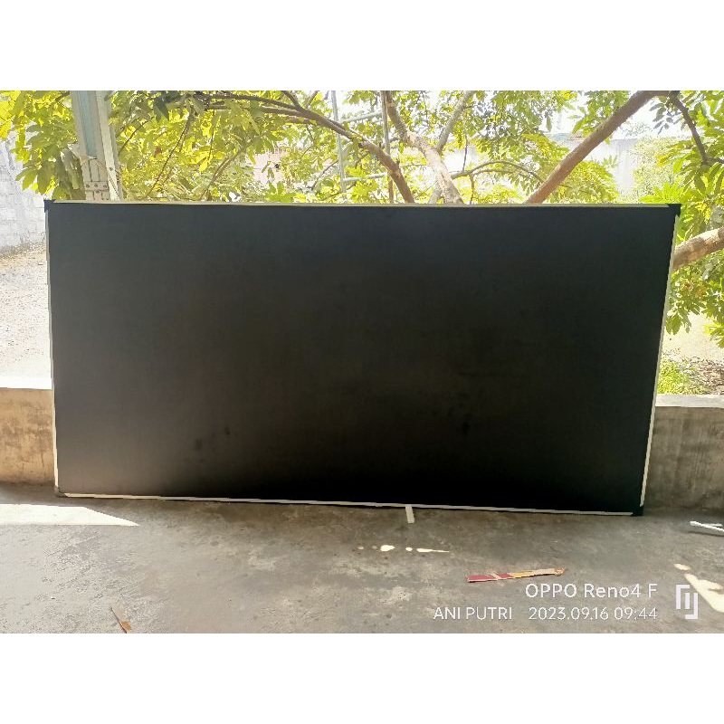 Jual papan tulis hitam 240 x 120 cm. papan tulis dinding. blackboard ...