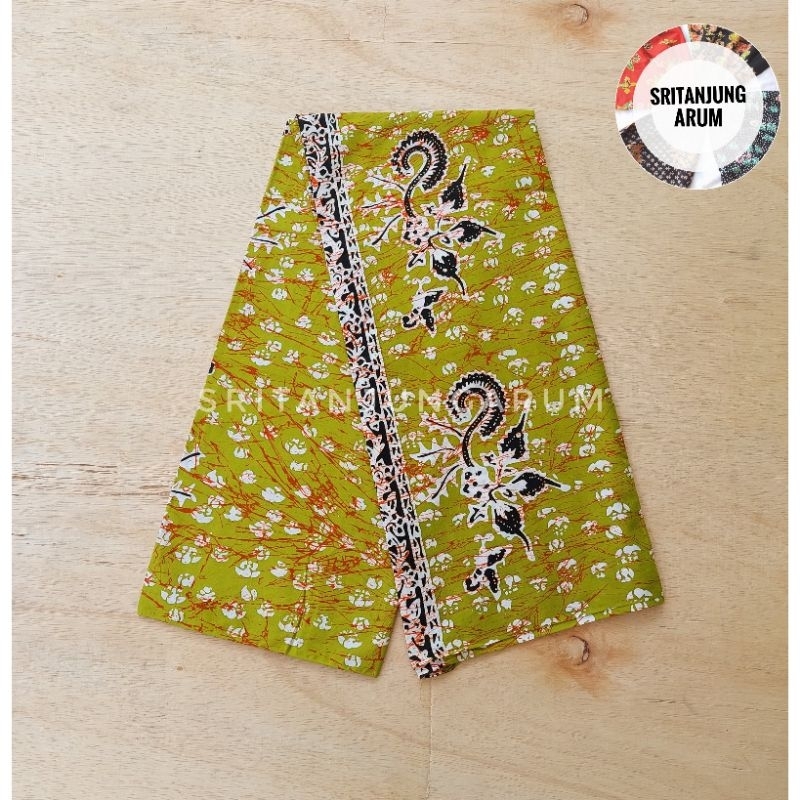 Jual Kain Batik Premium Katun Batik Banyuwangi Semi Tulis Hijau Motif ...