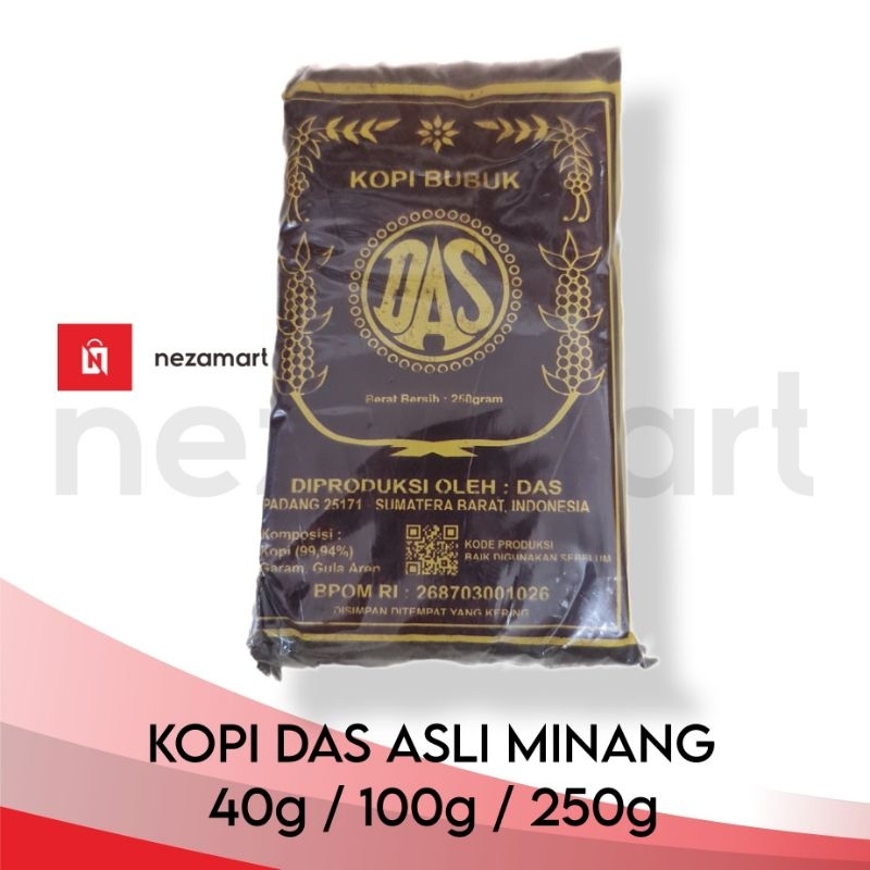 Jual Kopi DAS Asli Minang 40g, 100g, 200g | Shopee Indonesia
