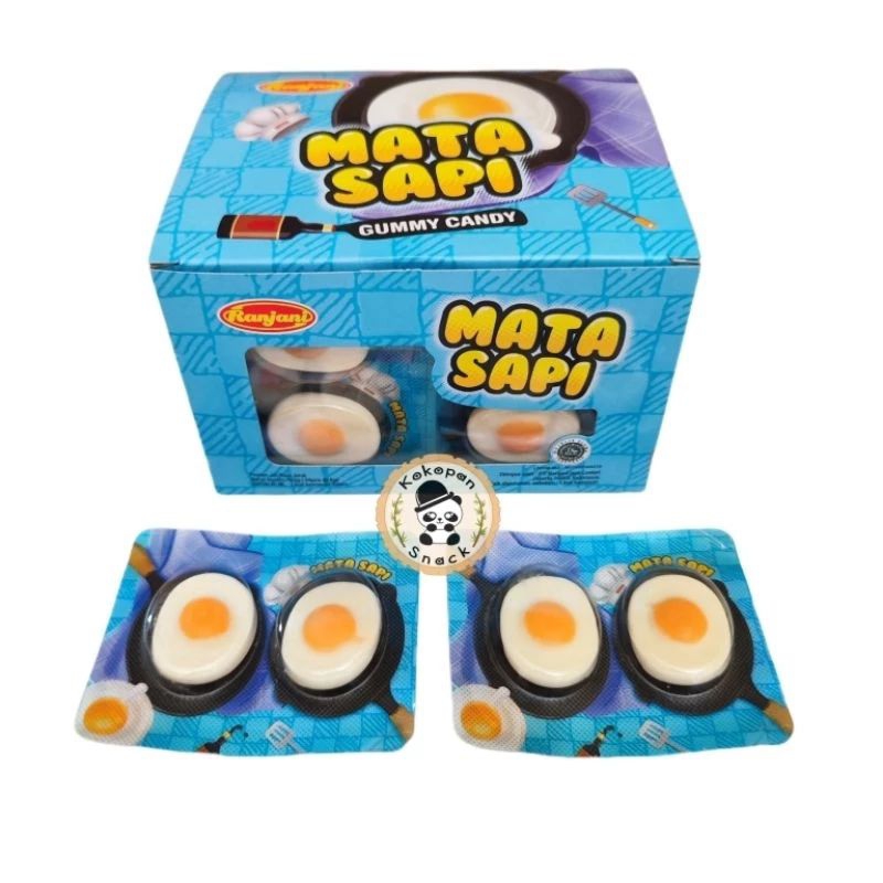 Jual Ranjani Telur mata sapi gummy candy isi 24 pcs | Shopee Indonesia