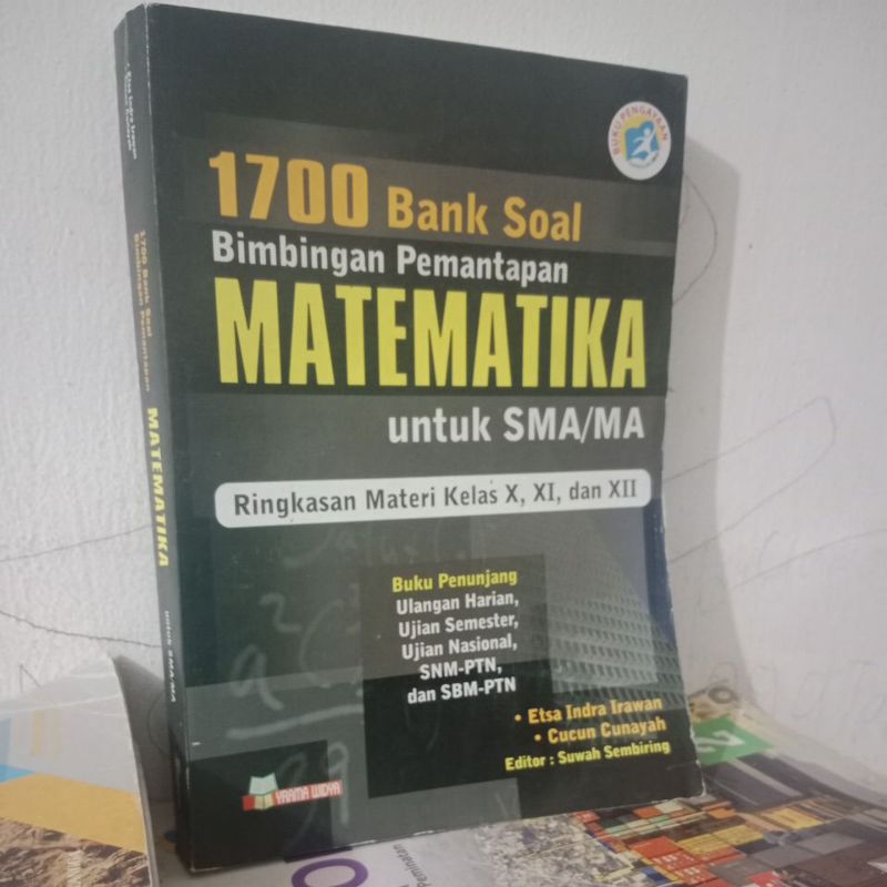Jual buku 1700 bank soal matematika SMA | Shopee Indonesia