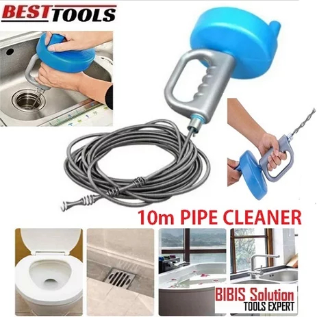 Jual Pipe Cleaner 10M - Alat Pembersih Saluran Pipa Mampet | Shopee Indonesia