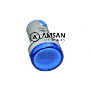Jual Pilot lamp Digital Voltmeter AD16 22DSV lampu pilot Volt Meter AC ...