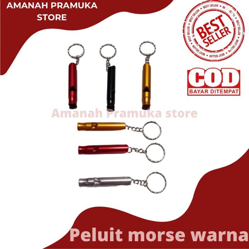Jual peluit morse pramuka/peluit morse warna/peluit pramuka | Shopee ...