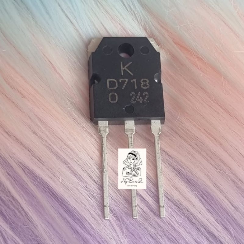 Jual TRANSISTOR D 718 TR D718 ORIGINAL | Shopee Indonesia