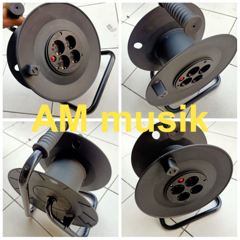 Jual KABEL ROLL LISTRIK C225 BAHAN TEBAL 4 COLOKAN LISTRIK GULUNGAN ...