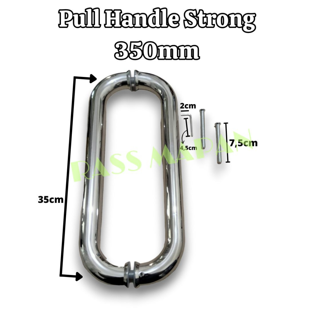 Jual Pull Handle C Pintu Aluminium Kaca Strong Stainless Steel ...