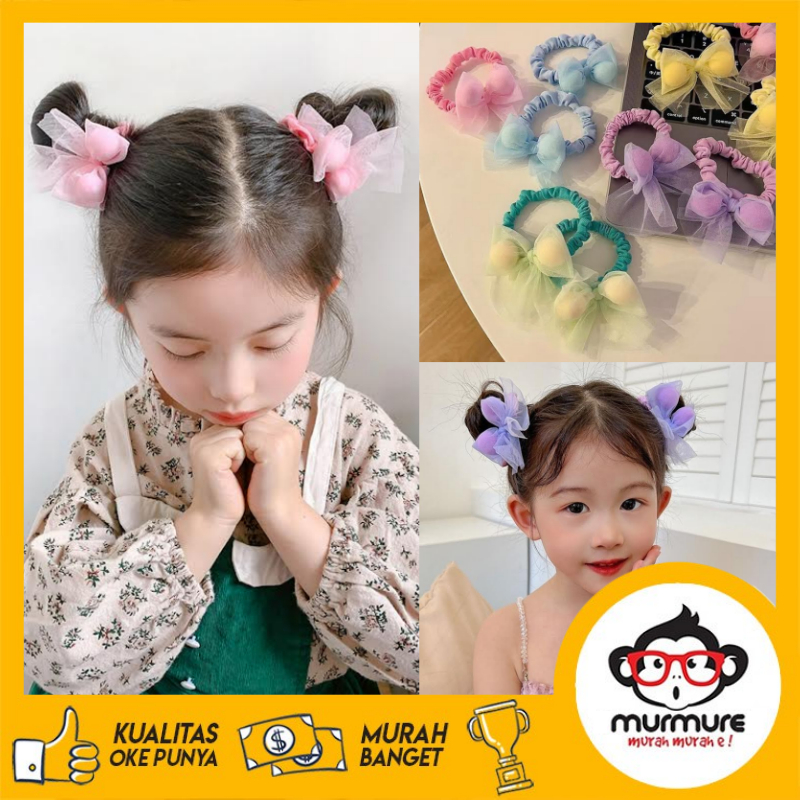 Jual MURMURE I 2PCS / SET JEPITAN RAMBUT PITA ANAK MODEL KOREA / JEPIT ...