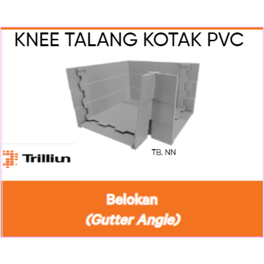 Jual KNEE BELOKAN TALANG KOTAK PVC GUTTER TRILLIUN TALANG AIR | Shopee ...