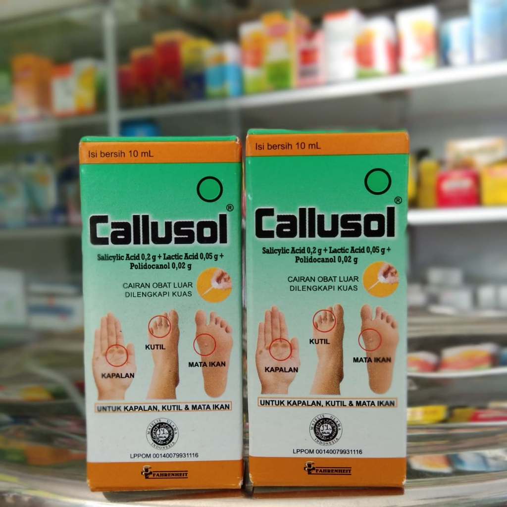 Jual CALLUSOL 10 ML | Shopee Indonesia