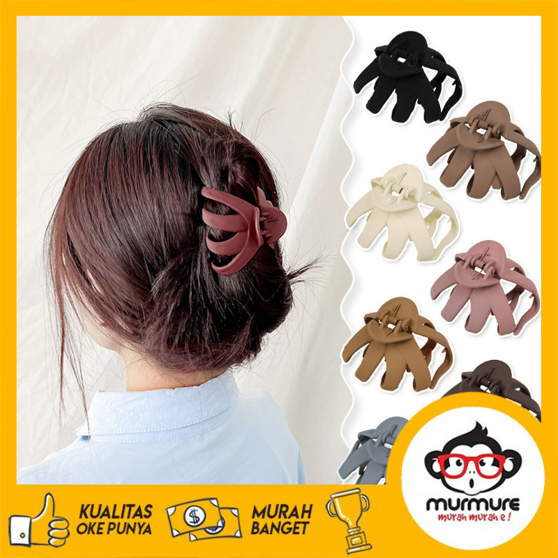 Jual MURMURE I 8CM - JEPIT RAMBUT SALON KOREA DOFF MODEL CAKAR ...
