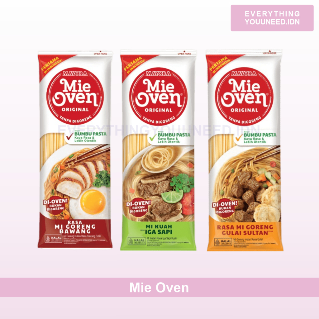 Jual Mayora Mie Oven Mi Instan Kuah Iga Sapi | Goreng Bawang | Shopee ...