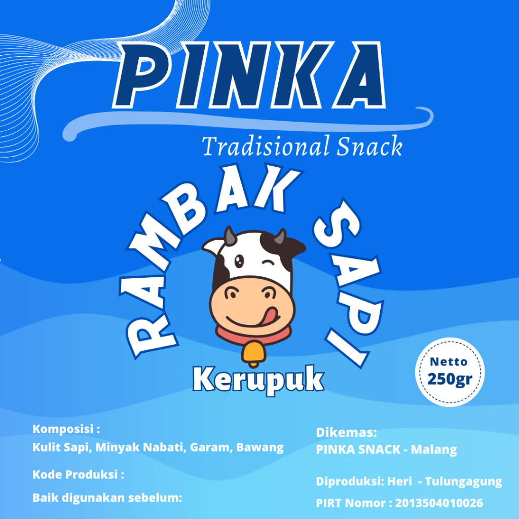 Jual Stiker Kerupuk Rambak Sapi Stiker Rambak Kerbau | Shopee Indonesia