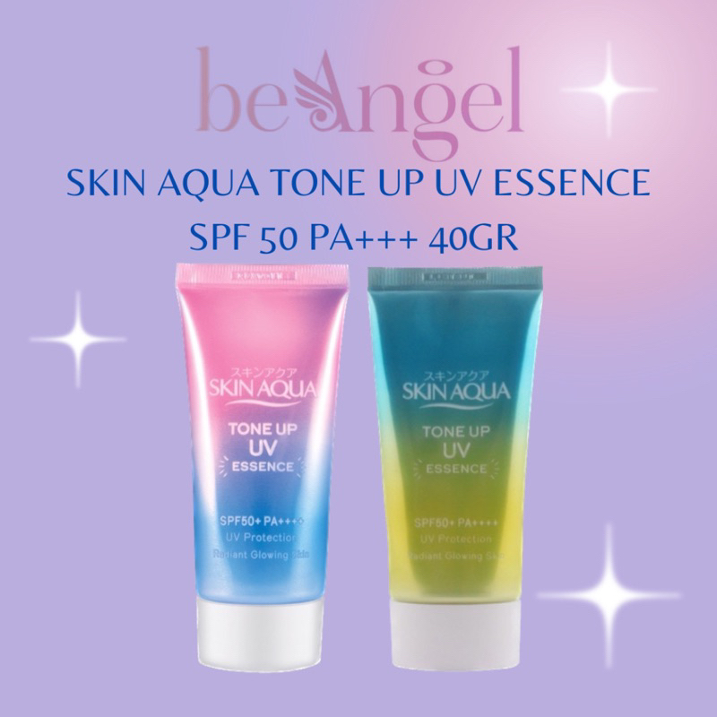 Jual SKIN AQUA Tone Up UV Essence Spf 50 PA+++ 40gr | Shopee Indonesia