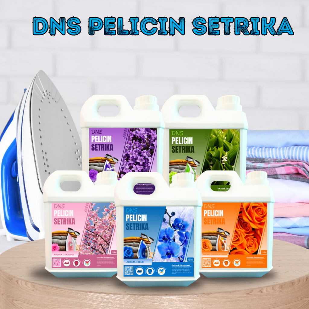 Jual DNS Pelicin Setrika Pakaian 1 L Aroma Tahan Lama dan Anti Bakteri ...