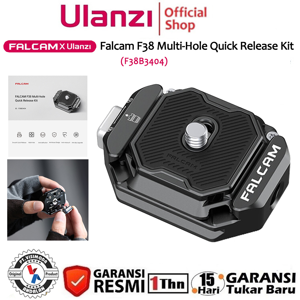 Jual Ulanzi Falcam F38 Multi-Hole Quick Release Kit (F38B3404) | Shopee ...