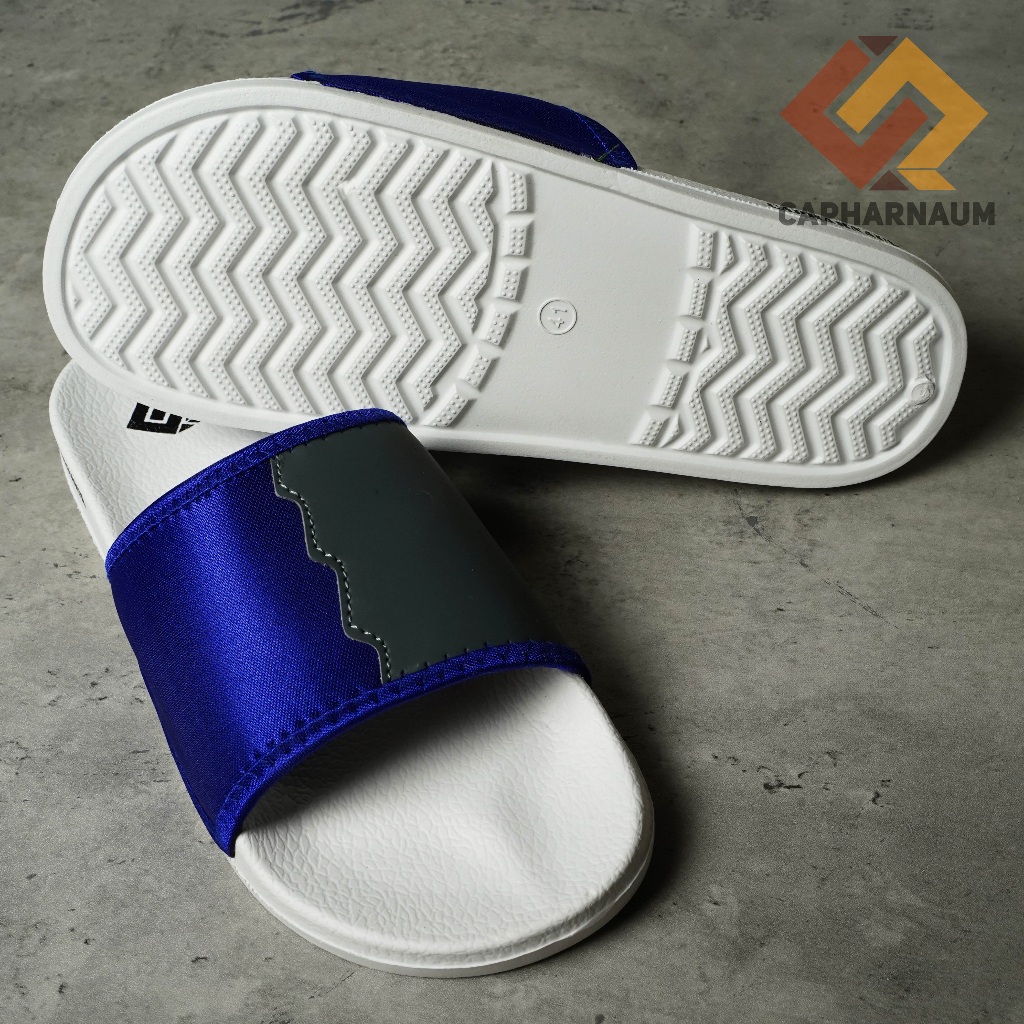 Jual CAPHARNAUM [EAGLE 401] Sandal Selop Pria Slip On Hitam Sendal ...