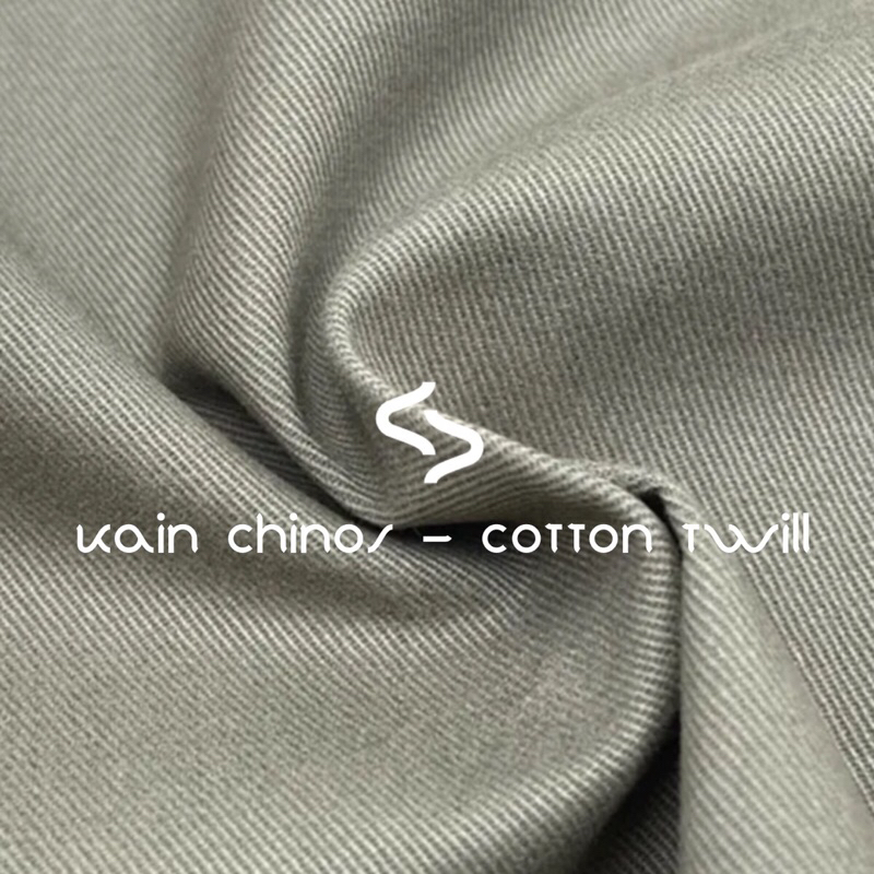 Jual Bahan Kain Chinos / Cotton Twill - Bahan Jaket - Premium Quality ...