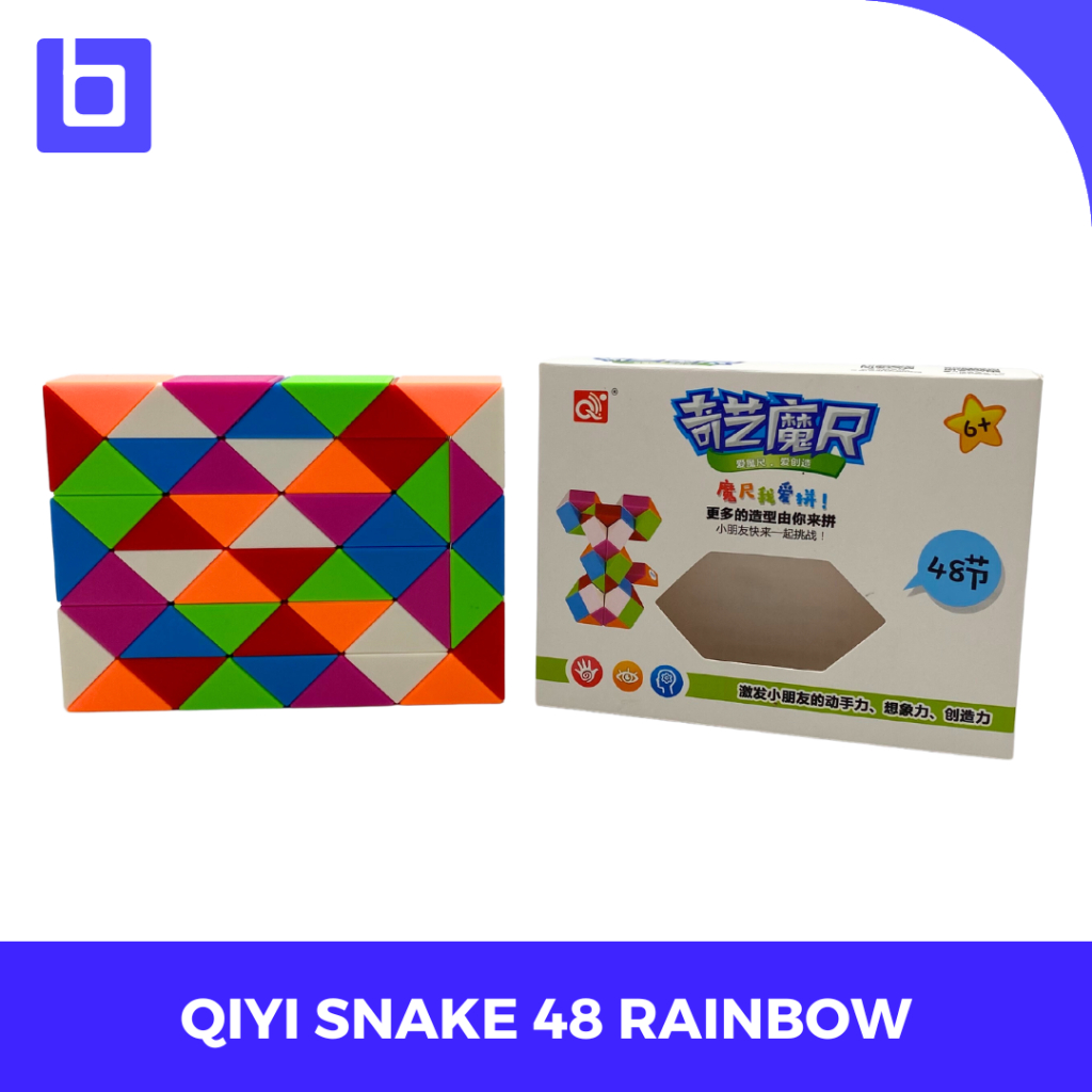 Jual Cube Snake Qiyi Magic Snake Ruler 48 piece | Shopee Indonesia