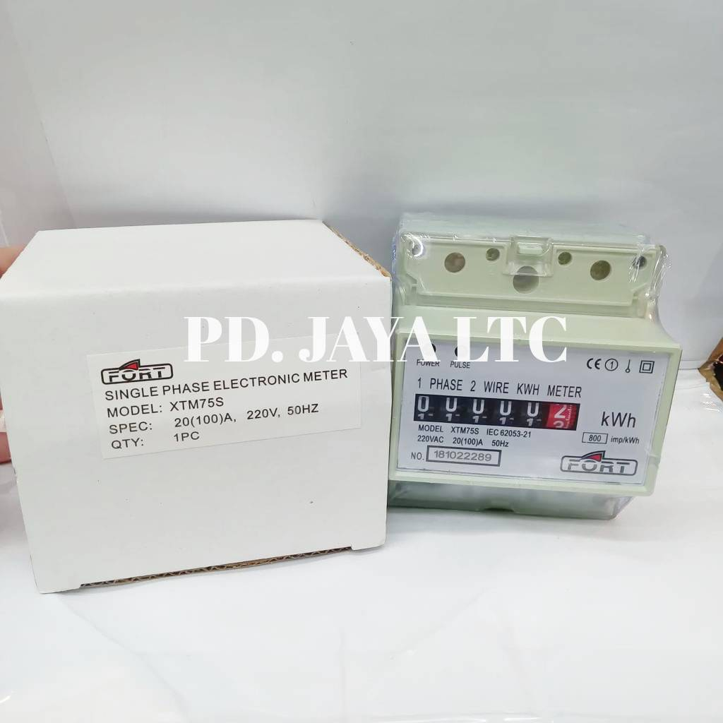 Jual Fort Energy Meter - Kwh Meter 1 Phase Digital XTM75S | Shopee Indonesia