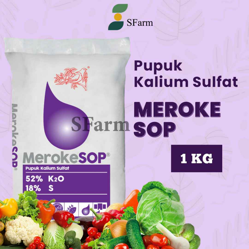 Jual Pupuk Meroke SOP 1Kg Kemasan Ori Pabrik | Shopee Indonesia