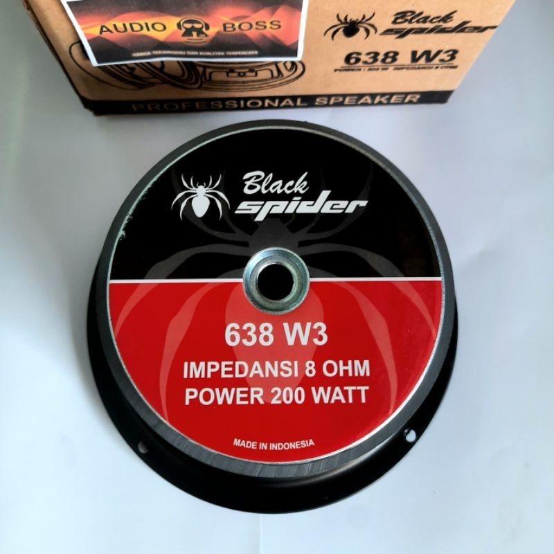 Jual Speaker Line Array 6" 6 inch Black Spider 638 W3 Fullrange Mid ...