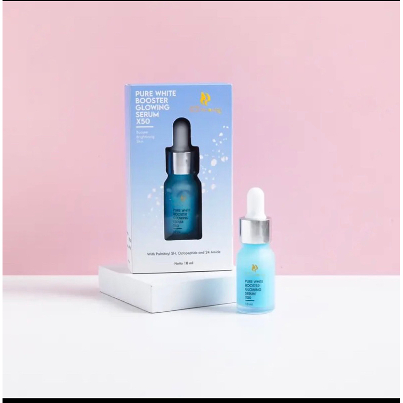 Jual PURE WHITE BOOSTER GLOWING SERUM 5x HOUSEEOFBEAUTY | Shopee Indonesia