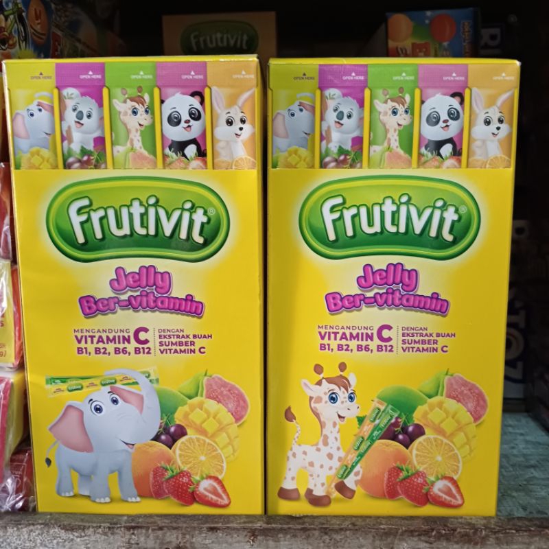 Jual Frutivit Jelly 1 pak isi 20 stik | Shopee Indonesia