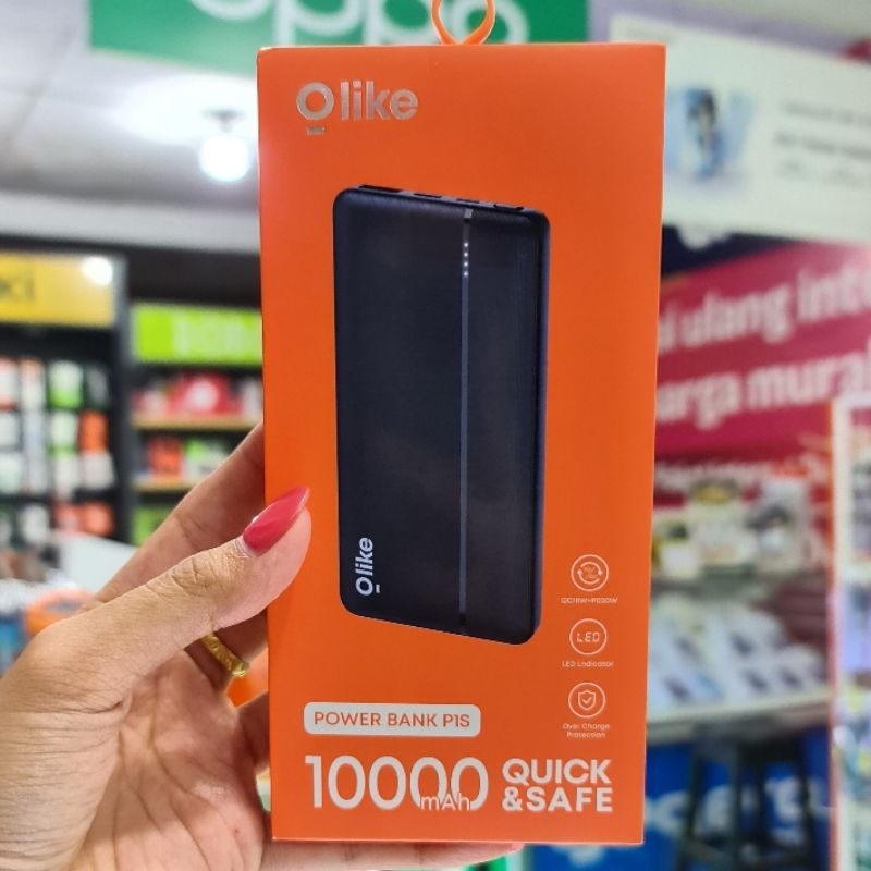 Jual OLIKE POWERBANK 10000MAH FAST CHARGING 20W QUICK CHARGE 18W P1S ...